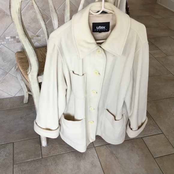 Jackets & Coats | Utex Womans Wool And Cashmere Jacket | Poshmark